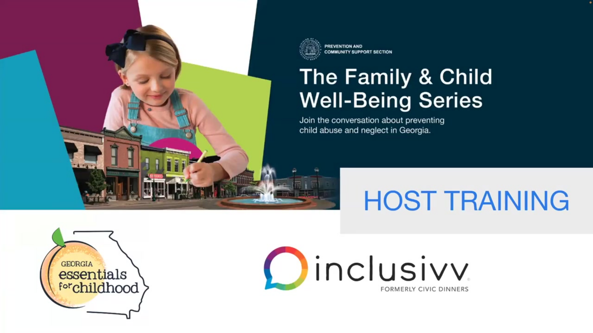 Host Training | Family & Child Well-Being Series